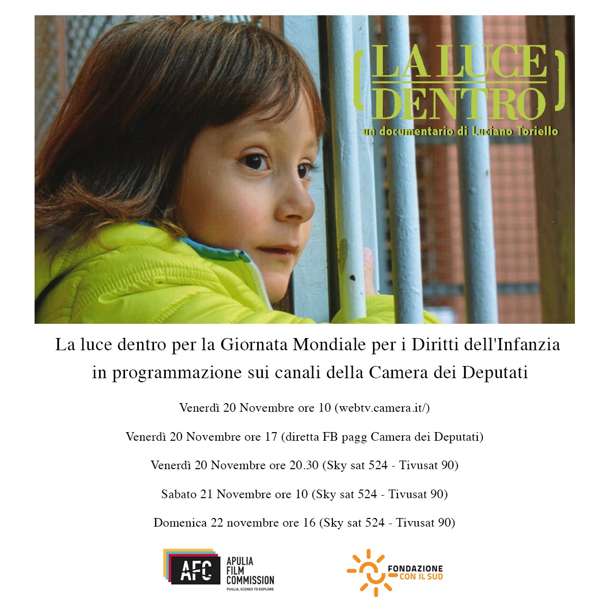 La luce dentro sui canali TV della Camera dei Deputati - Fondazione con ...